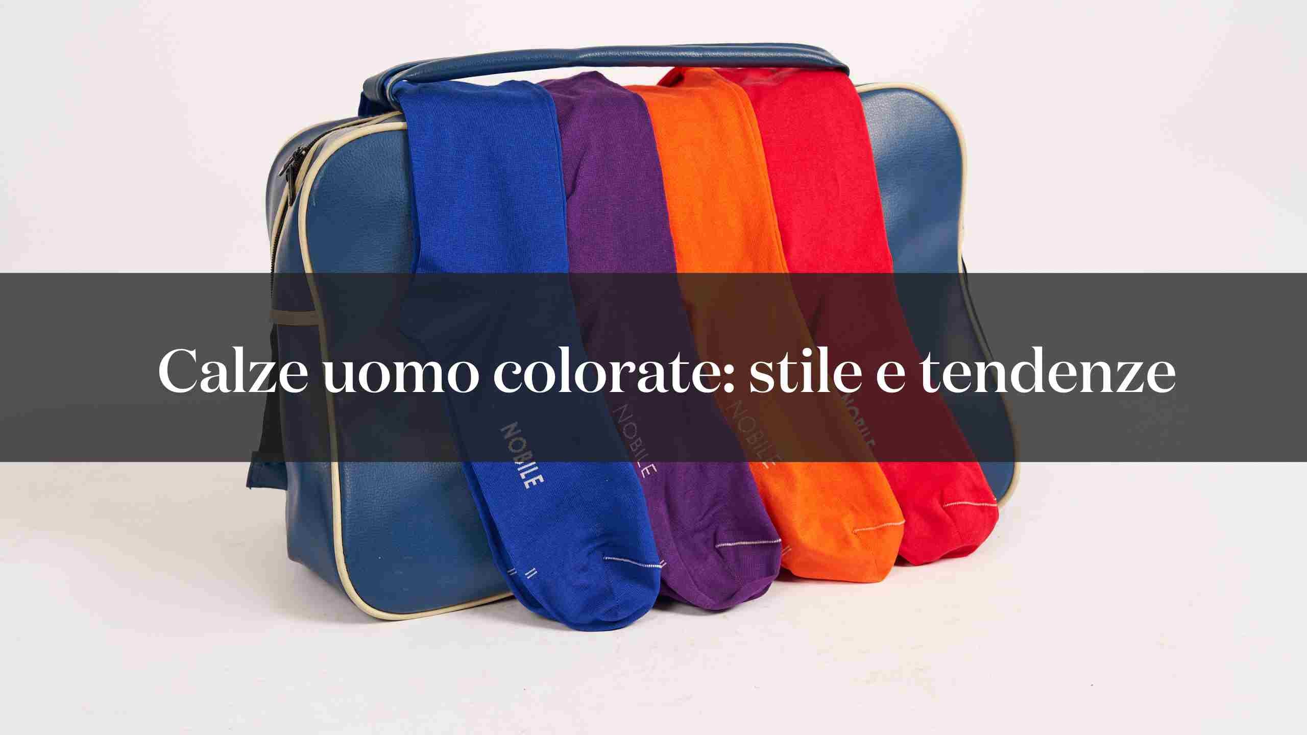 Calze uomo colorate: stile e tendenze – Nobile Italy